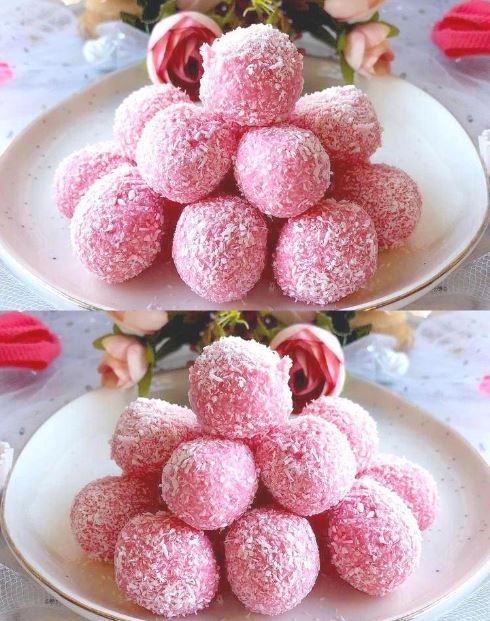 Süßer Sommergenuss: Erdbeer-Kokos-Trüffel, die auf der Zunge zergehen ...